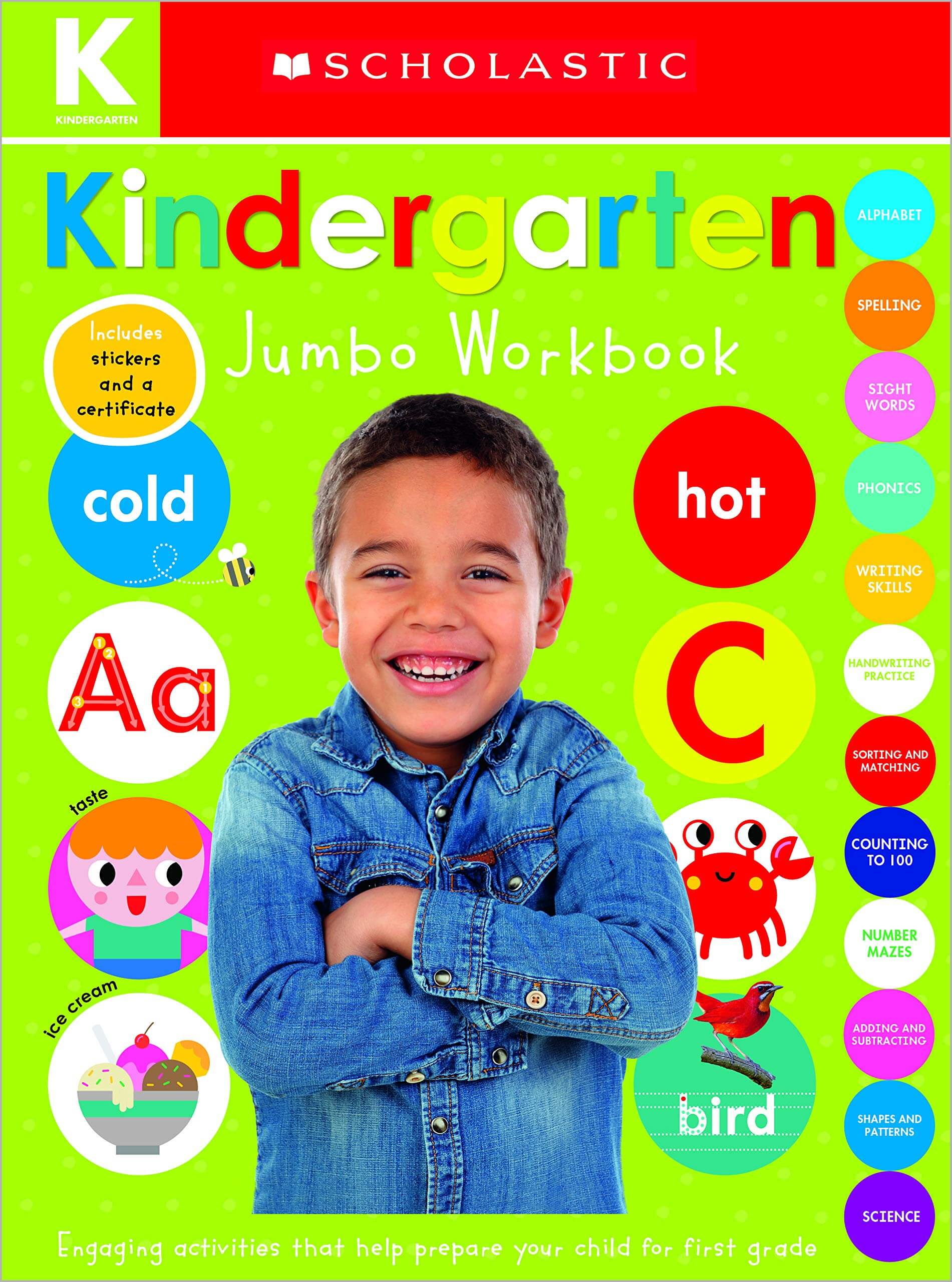 Scholastic Kindergarten Jumbo Workbook